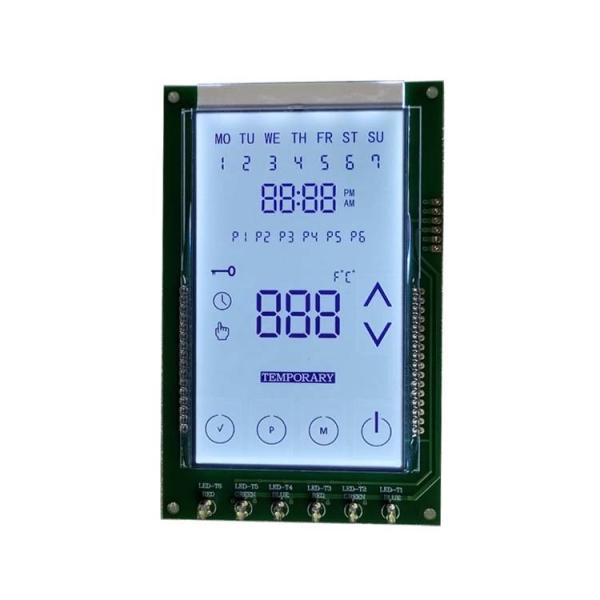 Quality Customized FSTN Type LCD Display Module with Touch Panel for Thermostat, for sale