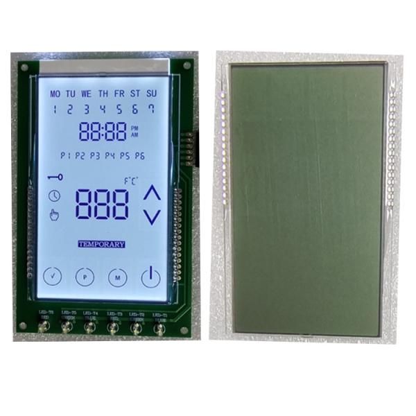 Quality Customized FSTN Type LCD Display Module with Touch Panel for Thermostat, for sale