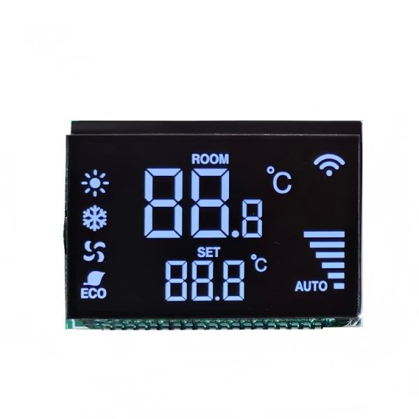 Quality Customized VA Type LCD Display Module With White Backlight For HVAC Thermostat for sale
