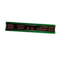 China Customized VA Type COB LCD Display Module Amber Backlight 2.8-5.0V for Instruments for sale