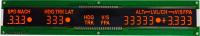 China Customized VA Type COB LCD Display Module Amber Backlight 2.8-5.0V for Instruments for sale