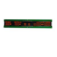 China Customized VA Type COB LCD Display Module Amber Backlight 2.8-5.0V for Instruments for sale