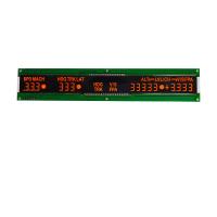 China Customized VA Type COB LCD Display Module Amber Backlight 2.8-5.0V for Instruments for sale