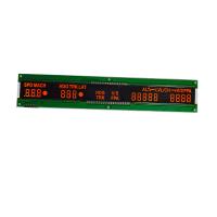 China Customized VA Type COB LCD Display Module Amber Backlight 2.8-5.0V for Instruments for sale