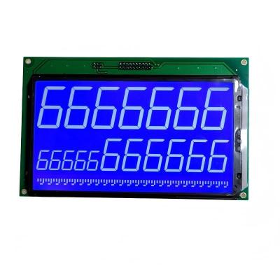 China Custom Monochrome 22 Digit Oil LCD Display Board for Fuel Dispenser with Wide Temperature Range for sale