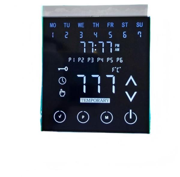 Quality Customized VA LCD Display Module with Touch Screen and White Backlight for Smart Home Thersmotat for sale