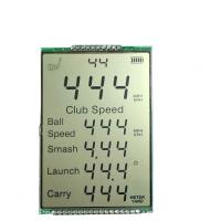 China Customized 17 Digits TN Segment LCD Display Reflective Positive Glass Panel 2.8-5.0V for sale