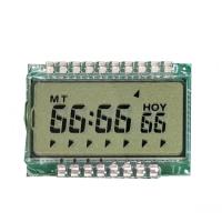 Quality Custom Mini Size 6 Digits 7 Segment Reflective Lcd Glass With Metal Pin For for sale