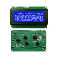 China Baiyou 2004A Character LCD Module 20x4 Blue Screen 5V Industrial Display for sale