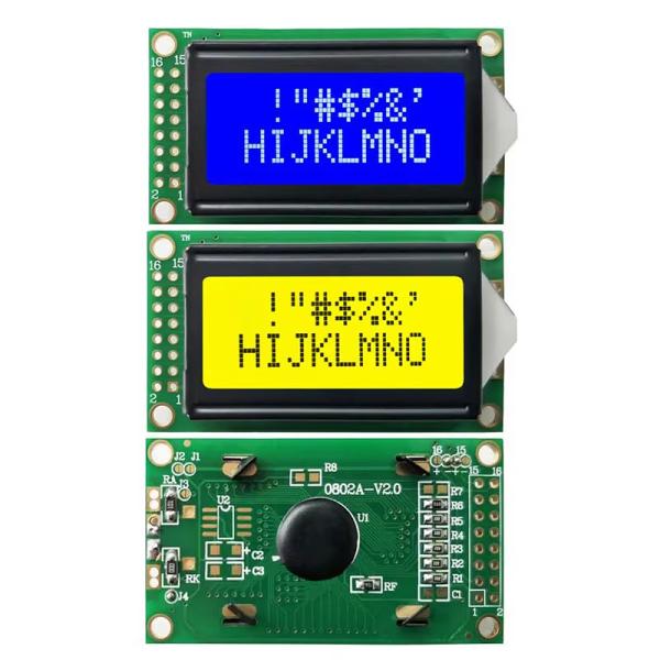 Quality 0802A High Quality Character Display Module 8x2 Alphanumeric Panel for for sale