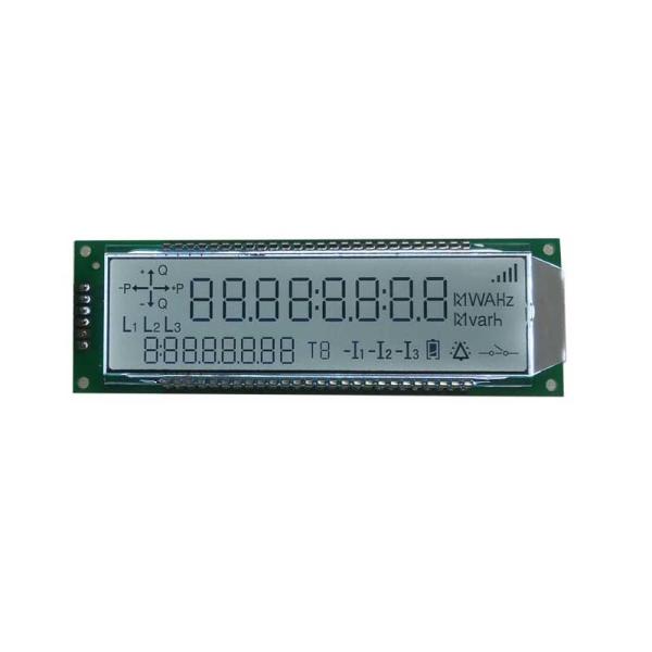 Quality Customized Size 7 Segment monochrome with white backlight cob lcd modules screen for sale