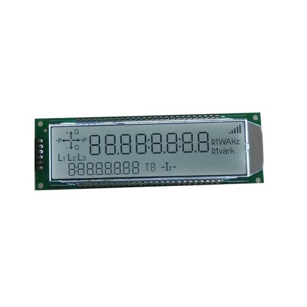 Quality Customized Size 7 Segment monochrome with white backlight cob lcd modules screen for sale