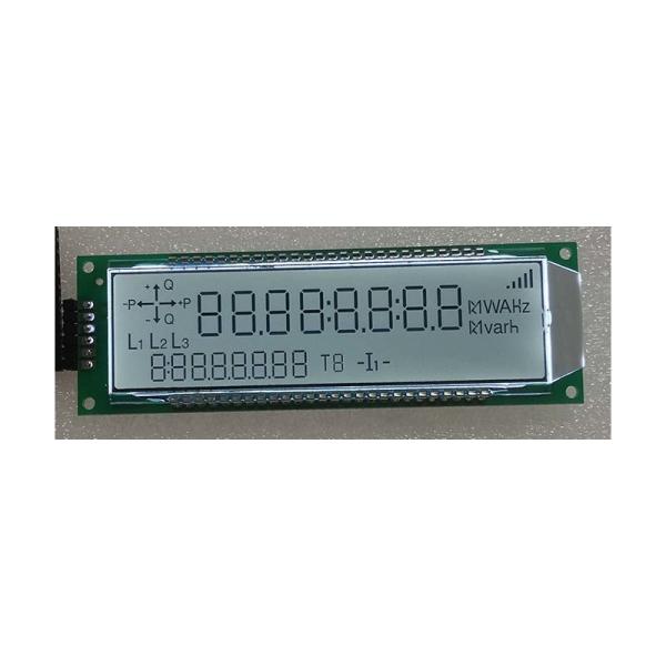 Quality Customized Size 7 Segment monochrome with white backlight cob lcd modules screen for sale