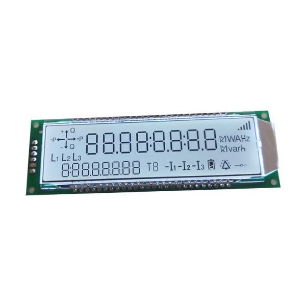 Quality Customized Size 7 Segment monochrome with white backlight cob lcd modules screen for sale
