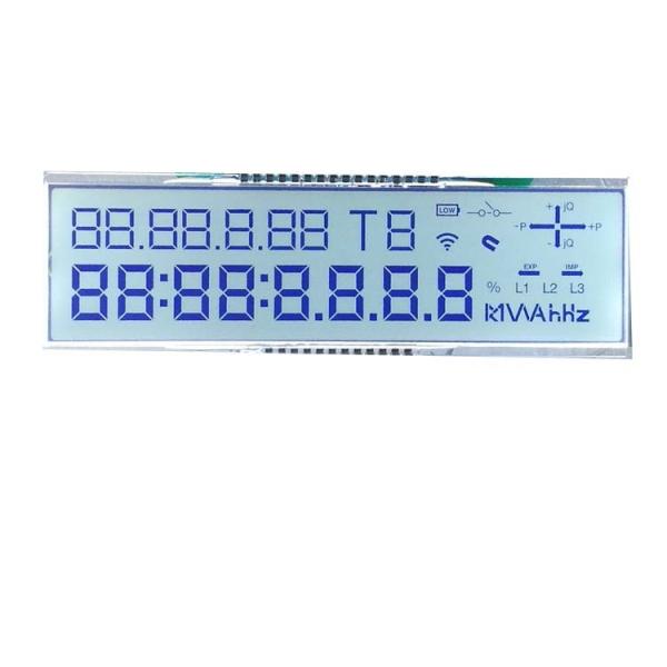 Quality Customized Size Fstn 7 Segment Positive Transflective Lcd Panel With Backlight for sale
