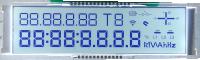 China Customized FSTN 7 Segment Transflective LCD Panel with Backlight for Smart Electricity Meter 2.8-5.0V for sale
