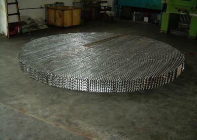 Cina Colonna d'imballaggio strutturata maglia del nastro metallico per l'imballaggio della torre di Desulfurize in vendita