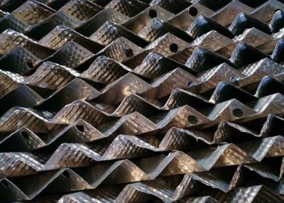 Cina Imballaggio ondulato d'imballaggio strutturato metallico del piatto di orifizio del metallo della colonna in vendita