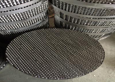 Cina Imballaggio ondulato d'imballaggio strutturato metallico del piatto di orifizio del metallo della colonna in vendita