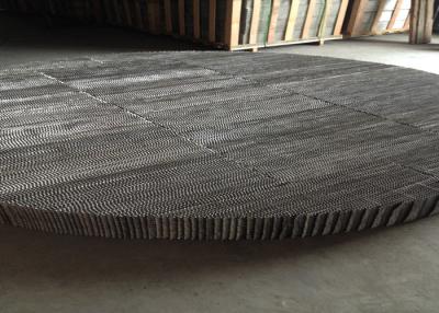 Cina Imballaggio strutturato metallo d'imballaggio ondulato maglia con l'area di trasferimento di massa di Igh in vendita