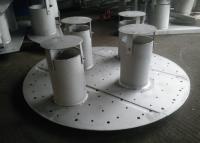 China Pan Plate Type Column Internals Customized Size for Basic Chemical Column Stainless Steel for sale