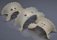 China Plastic Saddle Rings Random Packing 50mm Diameter High Absorption Efficiency for sale