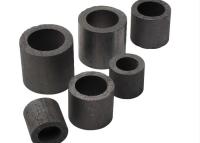 China Graphite Raschig Ring Liquid Distribution Packing for Halogen Acid Processing 38mm OD for sale