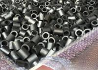 China Graphite Raschig Ring Liquid Distribution Packing for Halogen Acid Processing 38mm OD for sale