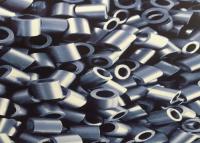 China Graphite Raschig Ring Liquid Distribution Packing for Halogen Acid Processing 38mm OD for sale