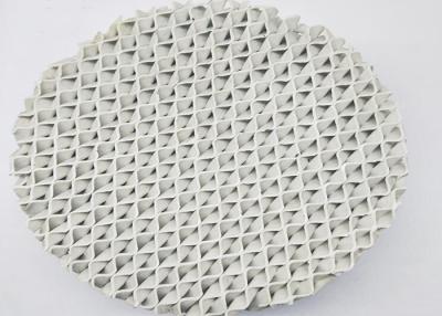 Cina Imballaggio strutturato ceramico di Customzied, colonna di distillazione di capacità elevata Internals in vendita