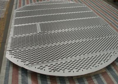 Cina Colonna del vassoio del setaccio di industria chimica, colonna di distillazione del vassoio del setaccio di alta efficienza in vendita