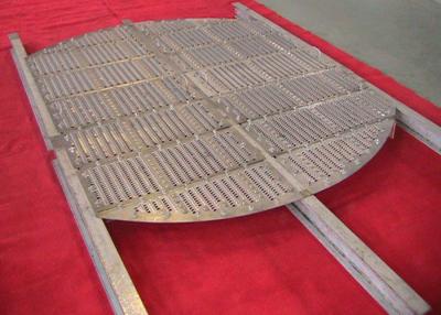 Cina Colonna del vassoio del setaccio di industria chimica, colonna di distillazione del vassoio del setaccio di alta efficienza in vendita