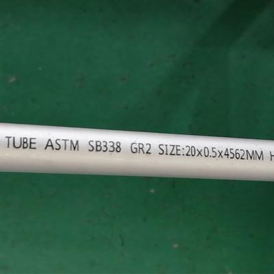 Cina Tubo di titanio senza cuciture a 3 pollici Ta2/di Ta1 ASTM B338 in vendita