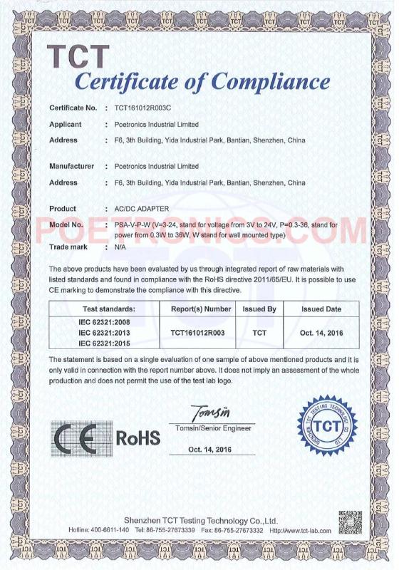 ROHS (PSA-V-P-W) - POETRONICS INDUSTRIAL LIMITED