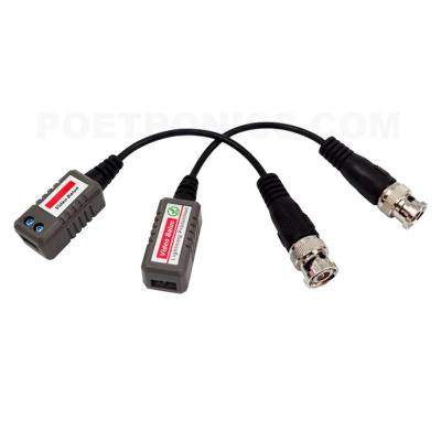 China (400-600m) transmissor video passivo do twisted pair do Balun do CCTV PVB-EC01 à venda