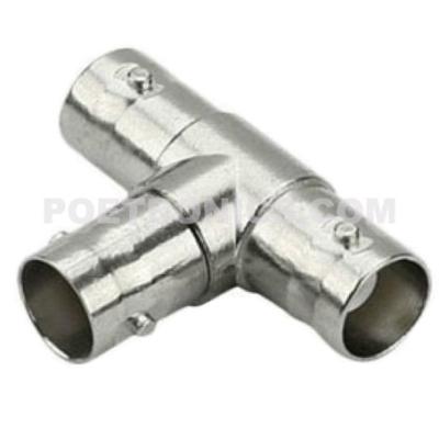 China Conector da fêmea “T” do divisor três de BNC-TF59 BNC para o cabo coaxial do CCTV à venda