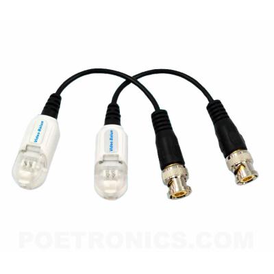 China Transceptor video passivo do Balun do CCTV do novo tipo masculino de PVB-NC06 (400-600m) BNC à venda