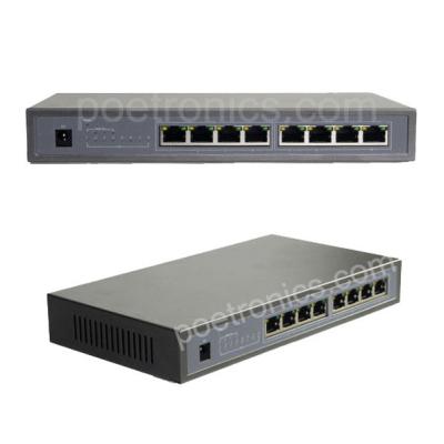 China Interruptor do ponto de entrada do gigabit 15.4W do porto IEEE802.3af de POE-S1080F 8 (96W Powe externo) à venda