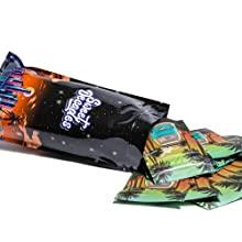 Sweet Decades 100 Pack, Food Bags, Stand Up Mylar Bags, Resealable, Heat sealable