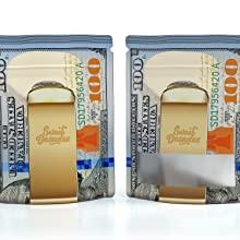 Sweet Decades Dirty Benjamins 100 Pack, Stand Up Mylar Bags, 