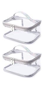 traveling clear bag