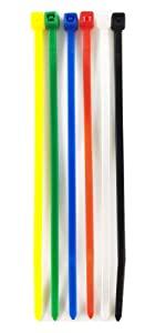 legami colorati dello zip