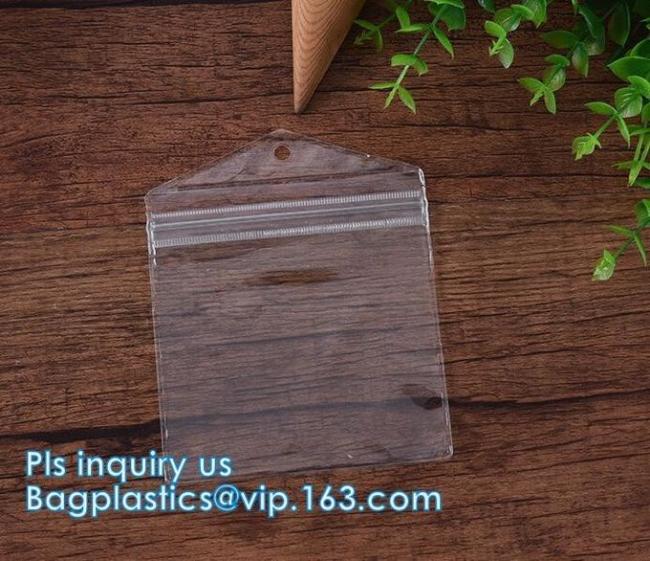 Cosmetic K Clear Bubble Bags/Hot Sale Slider Zipper Bag, Slider Hook Hanging Zipper Bag, Slider Zipper PVC Pencil 12