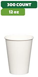 12 oz 300 paper cups