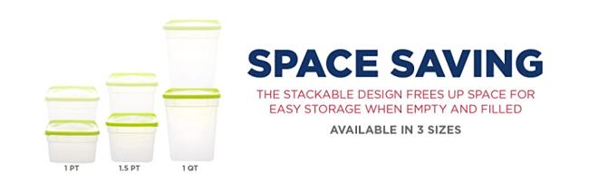arrow freezer containers