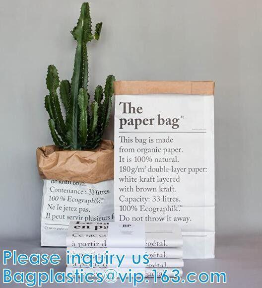 Borsa del mestiere di LE SAC EN PAPIER, copertura multiuso 1 del vaso della pianta del fiore di Laundry Bag Fruit dell'organizzatore del cassetto dei vestiti dei giocattoli