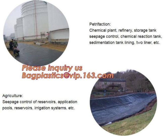 2.0mm geomembrane for landfill Hdpe geomembrane landfill geomembrane,hdpe geomembrane price/gse hdpe geomembrane BAGEASE 21