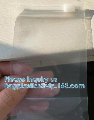 Cina Il sacchetto del latte insacca, impermeabile, prova dell'odore, Airproof, presa della chiusura lampo del cursore sta sul pacchetto in vendita