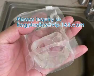 Cina Il sacchetto del latte insacca, impermeabile, prova dell'odore, Airproof, presa della chiusura lampo del cursore sta sul pacchetto in vendita