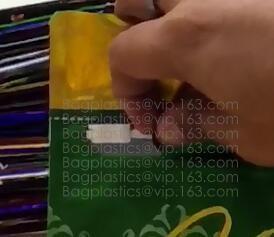 Cina Borse risigillabili del sacchetto, borse della stagnola della chiusura lampo del cursore, imballaggio farmaceutico, alimento per animali domestici che imballa, imballaggio del tè in vendita
